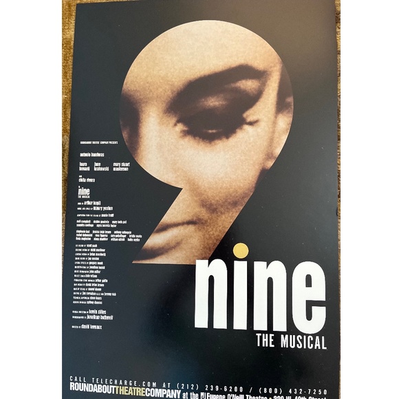 Art | Nine The Musical Roundabout At Eugene Oneill Theater Nyc Broadway ...